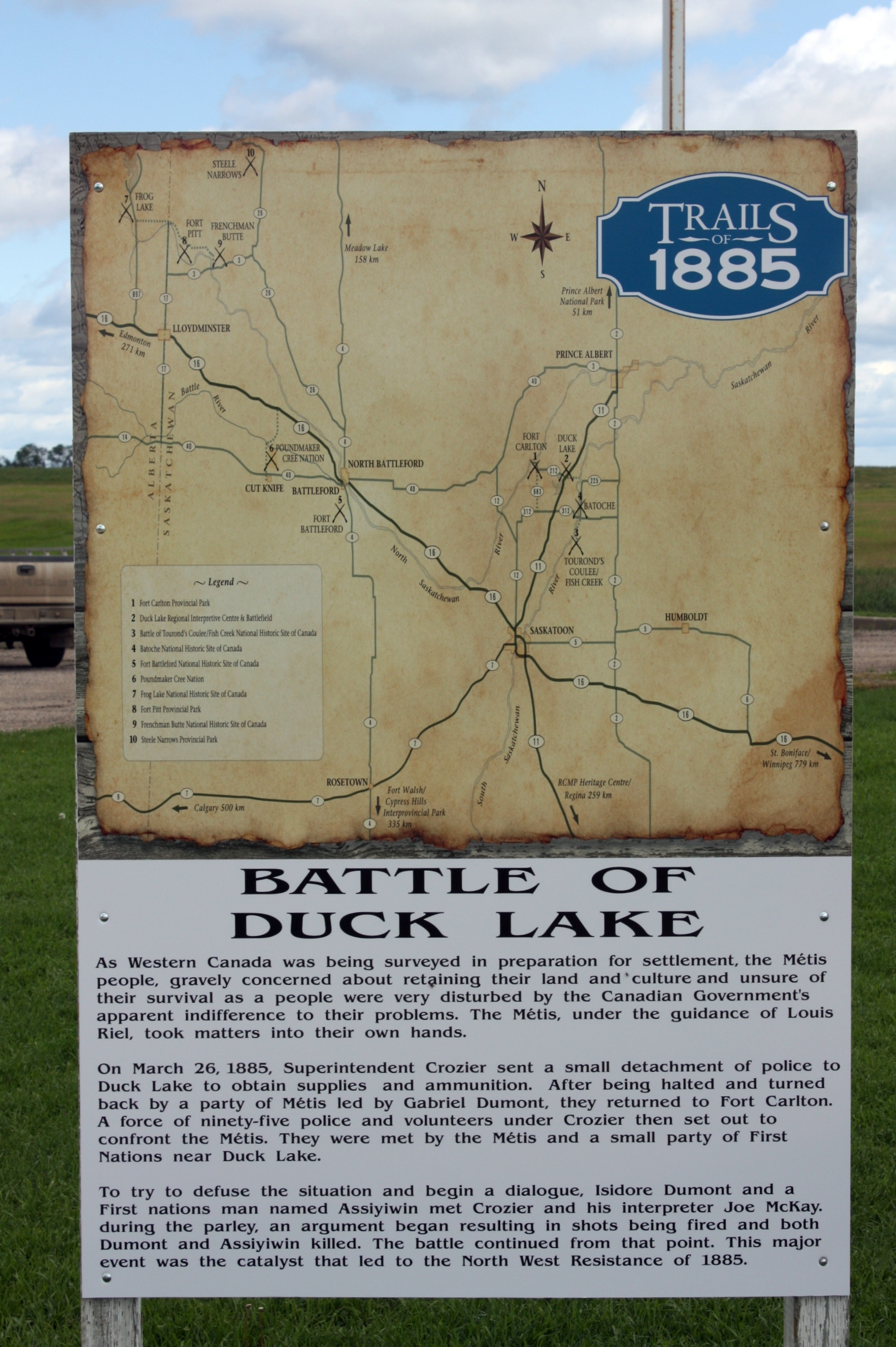 National Historic Sites of Saskatchewan – Meandering My Way…