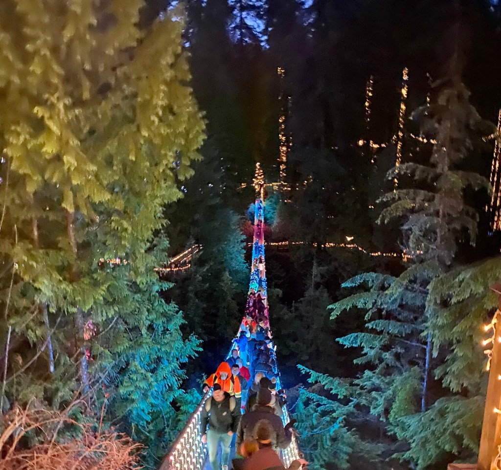 Capilano Suspension Bridge, Vancouver, B.C. – Meandering My Way…